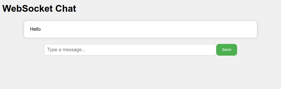 Getting Started with HTML5 WebSocket Getting Started with HTML5 WebSocket
